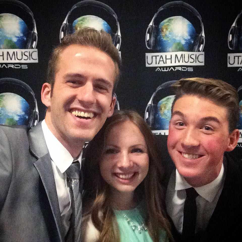 2016 Utah Music Award Winners - Tyra Orgill, Sander Morrison, and Jason ...
