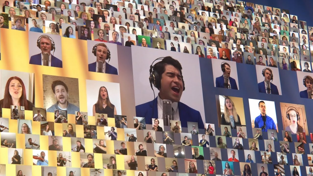 BYU Vocal Point and a Virtual Choir of 800 Musicians Worldwide Create a ...